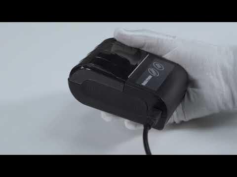 RPP02N 58mm Thermal Mobile Printer Mini - YouTube