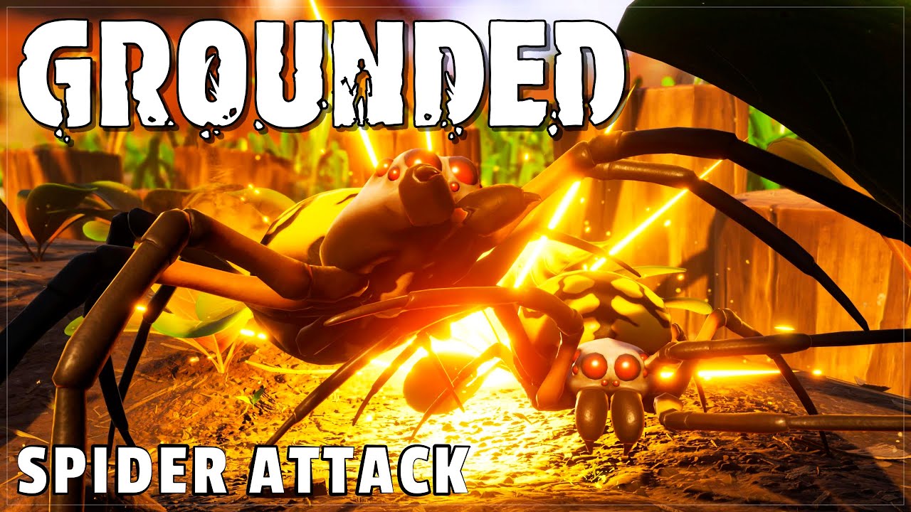 SURPRISE SPIDER ATTACK! | Grounded Gameplay | 08 - YouTube