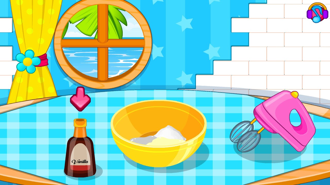 Game Anak : Permainan Video Game Simulasi Memasak Kue Es Krim - Game ...