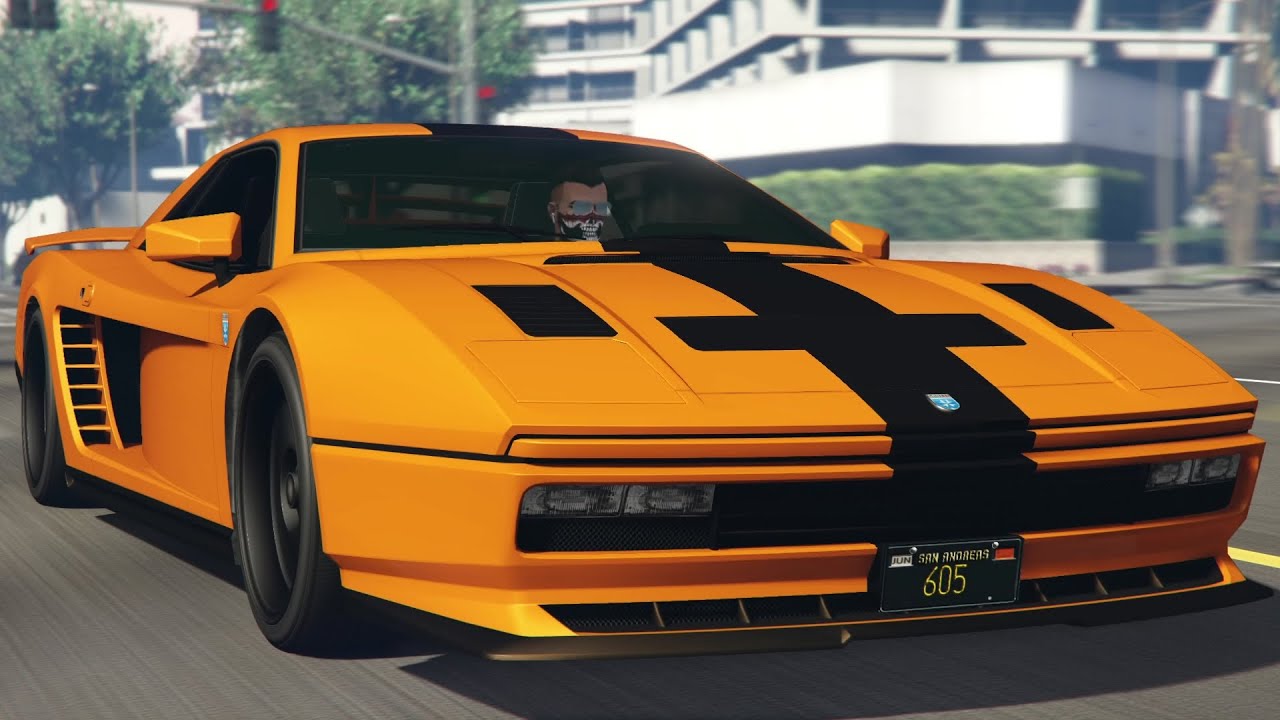 Grotti Cheetah Classic Customizations (Ferrari Testarossa) - GTA 5 ...