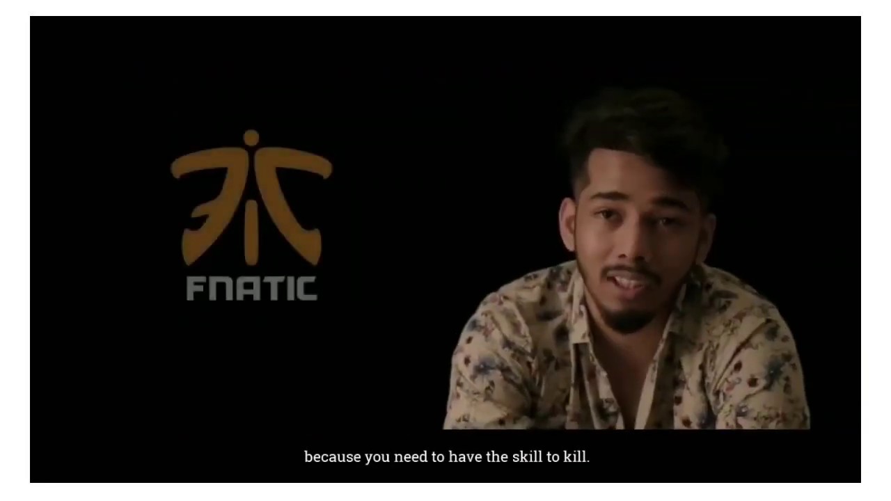 Story of Fnatic SCOUT ! journey of Football player to a Esports player ...