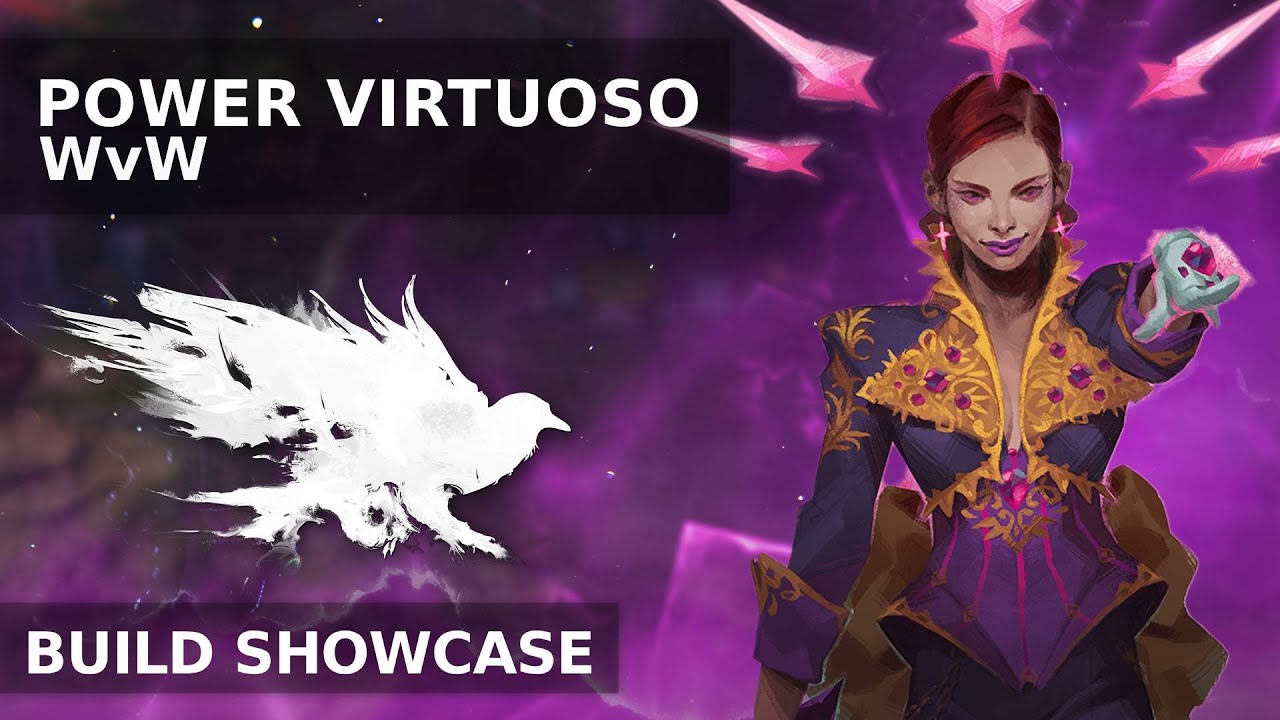 Gw2 WvW Snowcrows Guide - Power Virtuoso Gameplay Showcase - YouTube