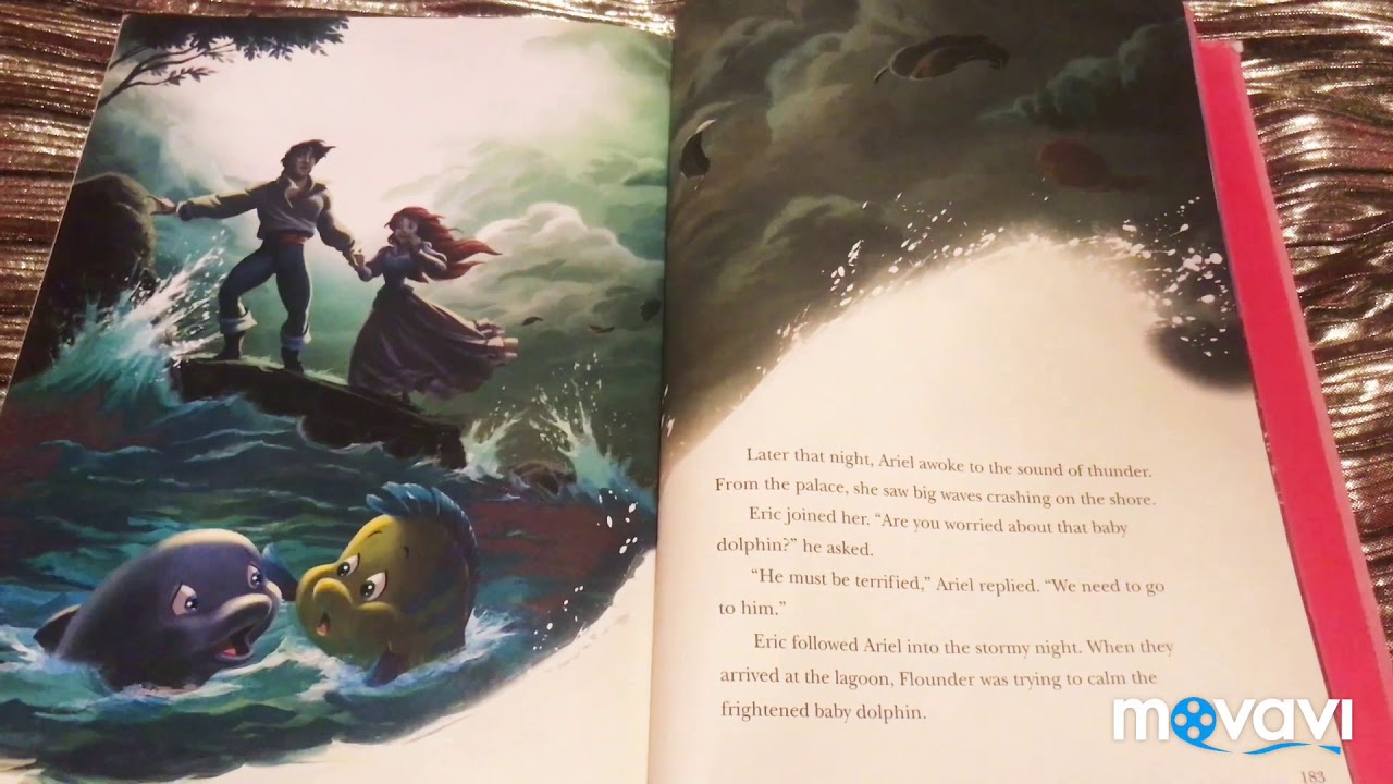 The Little Mermaid Ariel To The Rescue Reading With My Fun Toys - YouTube