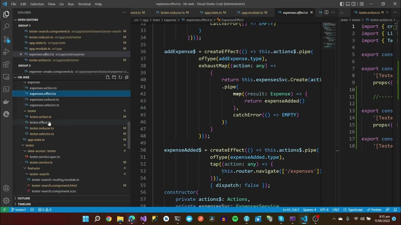 Reactive Form and RxJs Pipe Error Handling with HttpClient - YouTube