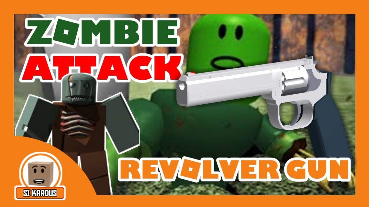 ROBLOX INDONESIA - Rivolver Gun For Killing Zombie - YouTube