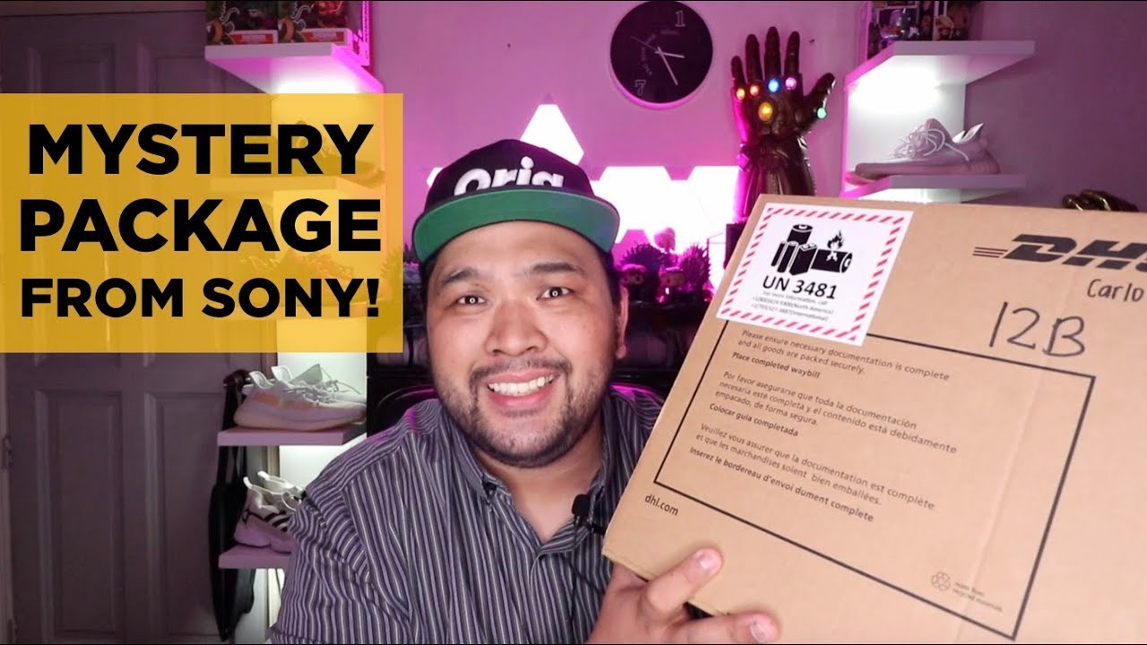 UNBOXING A MYSTERY BOX FROM SONY! (BIG SURPRISE!!!) - YouTube