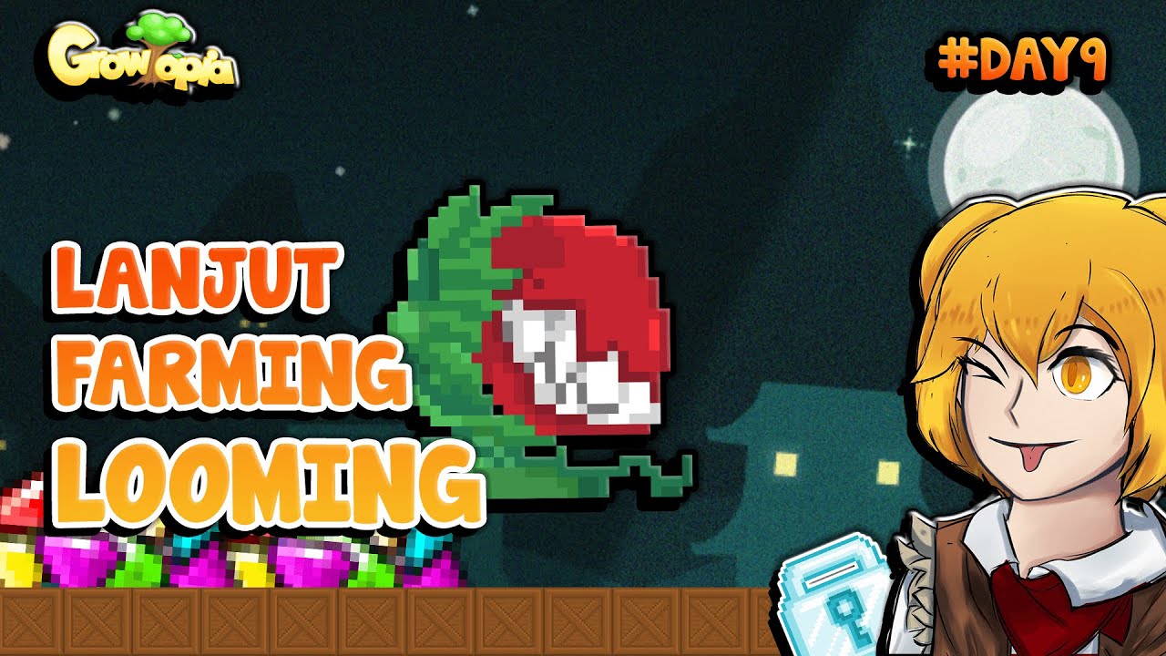 🔴[LIVE] AH NORMAL INI MAH KETIDURAN #ROADTOKAYA DAY9 | GROWTOPIA ...