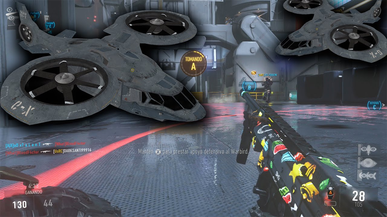 COD AW! 2 WARBIRDS EN 1 PARTIDA! Voy mejorando - YouTube