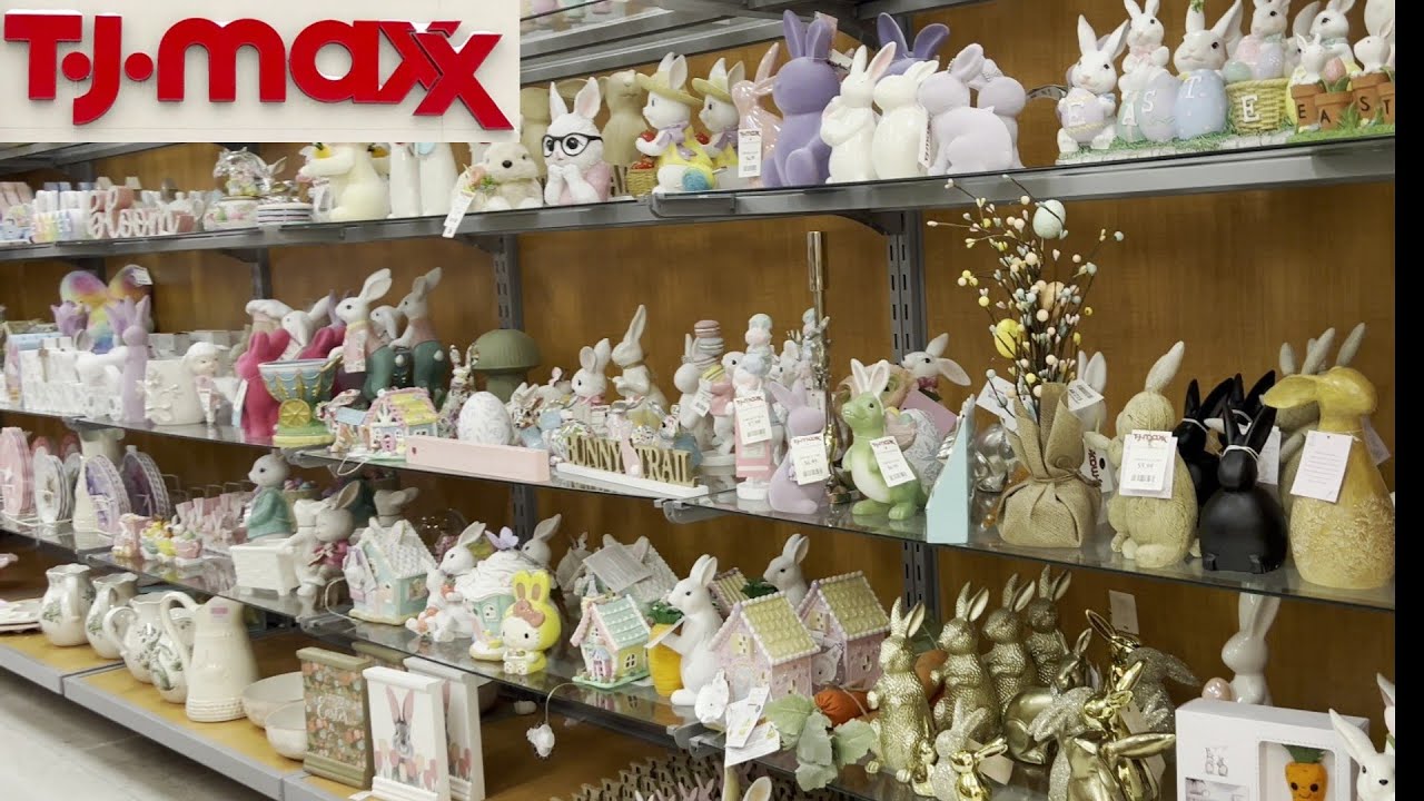 New Easter Decor at TJMAXX |Shopping at TJMAXX| shop with me |store ...