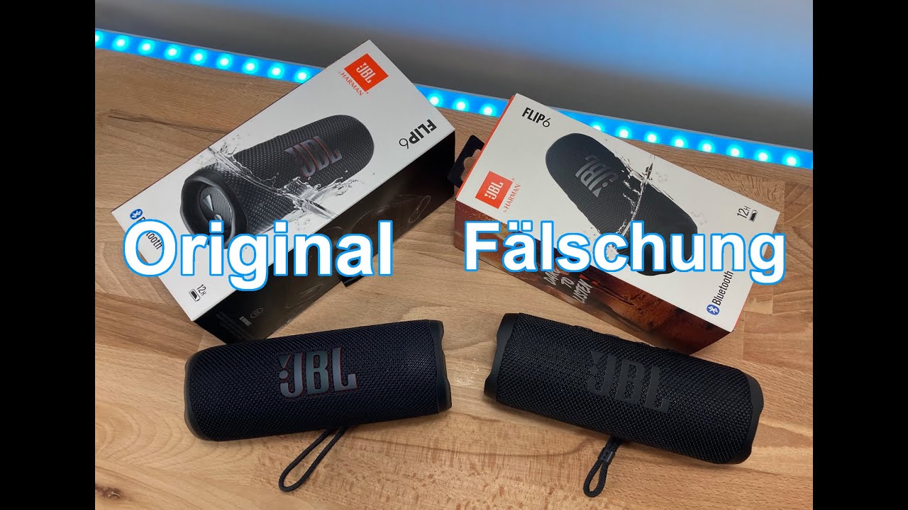 Fake JBL Flip 6 gegen echten Flip 6: Dreiste Kopie im Klangtest gegen ...