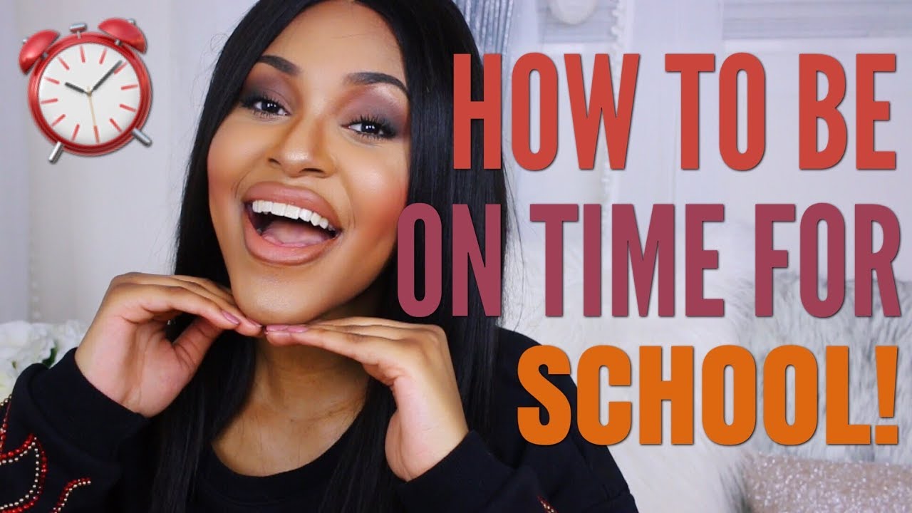 Avoid Running Late for School | 10 Back to School Tips! - YouTube