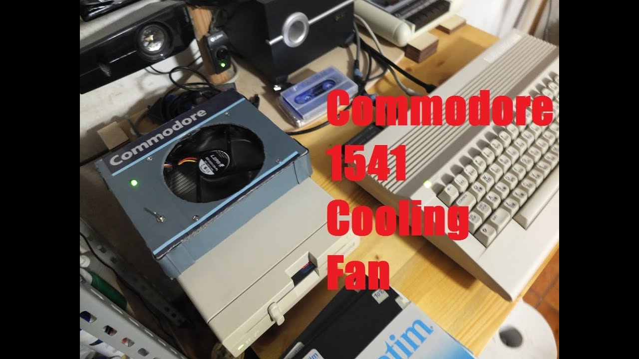 1541 homemade cooling fan for fun! - YouTube