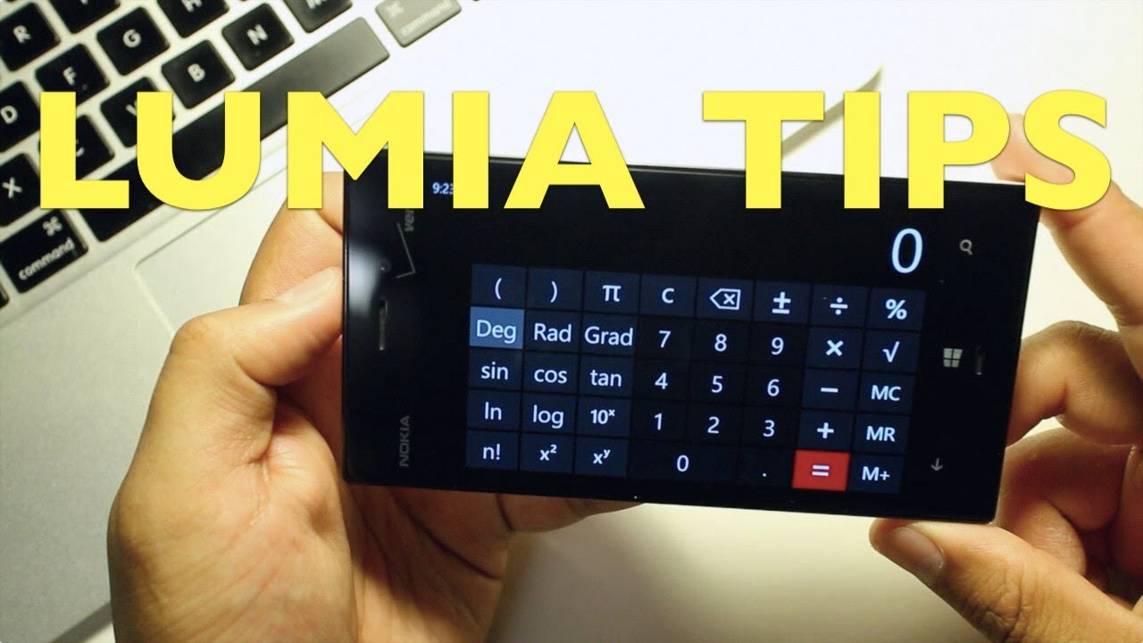 Windows Phone Tips: Calculator and Messaging - YouTube