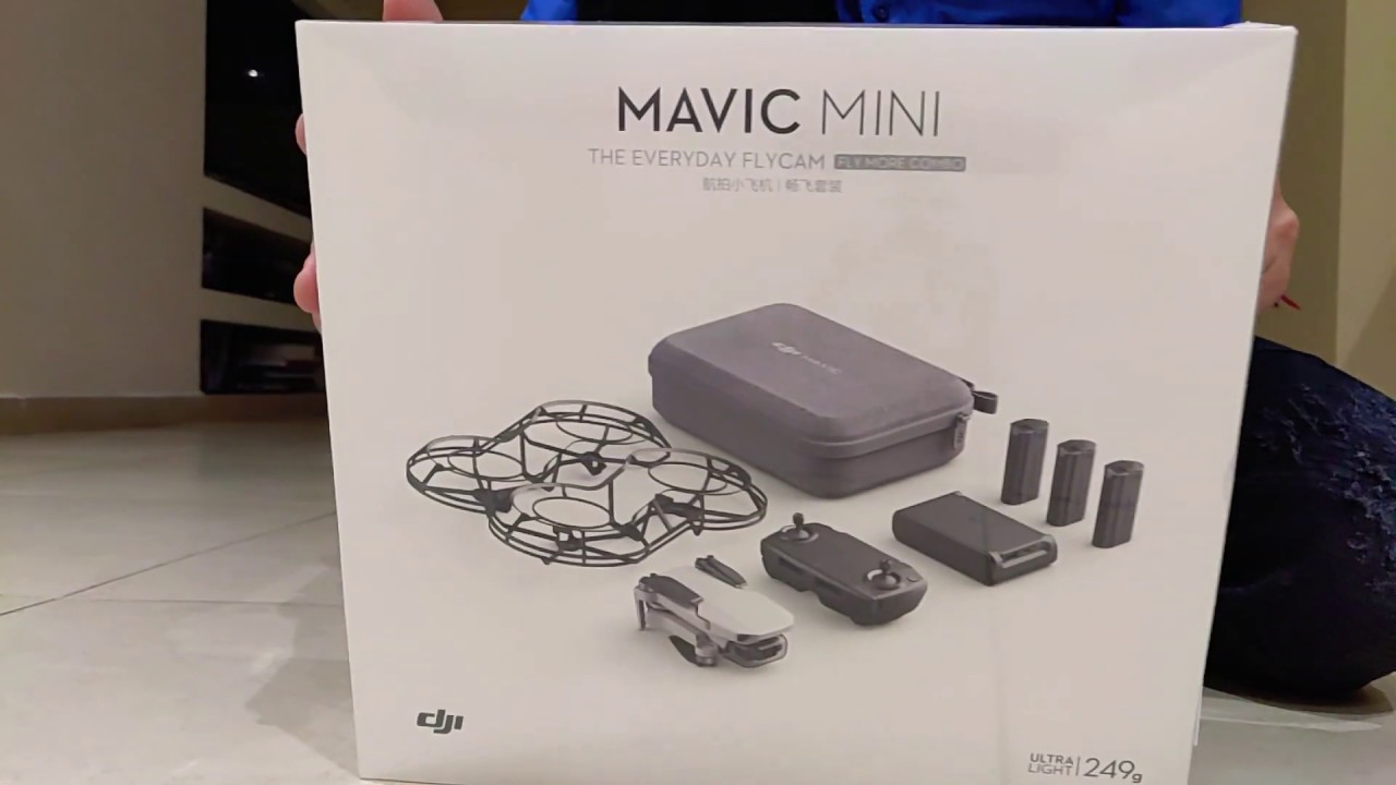 Mavic Mini Combo Open The Box :) so exciting 🔥 Thanks DJI - YouTube