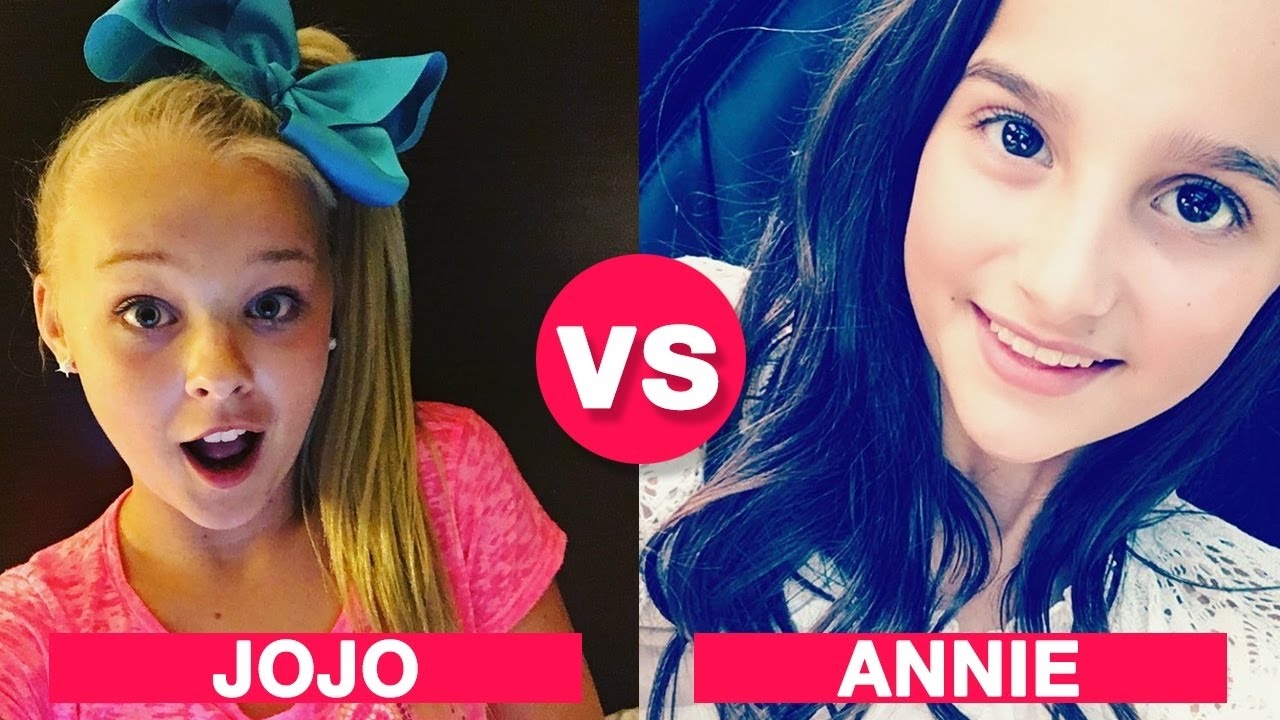 ♦ Annie Bratayley Vs JoJo Siwa Musical ly / Best Musically Battle - YouTube