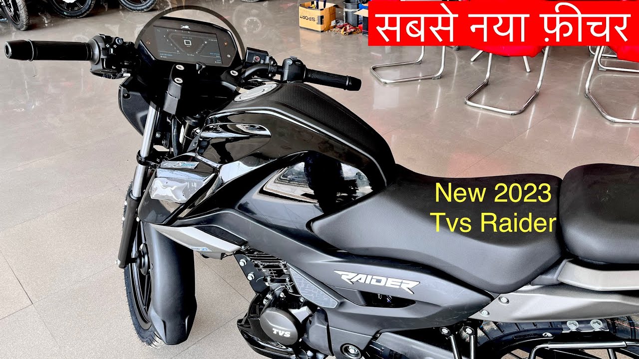 New 2023 Tvs Raider 125 Bluetooth Features Updated | Price | Mileage ...