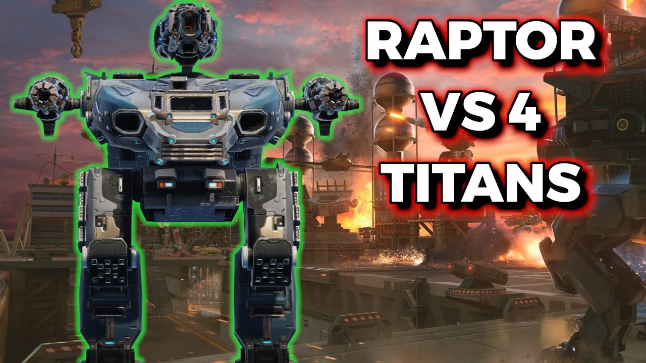 WR - Raptor Fights 4 Titans At Once In Orbital Mayhem - 27.8 Million ...