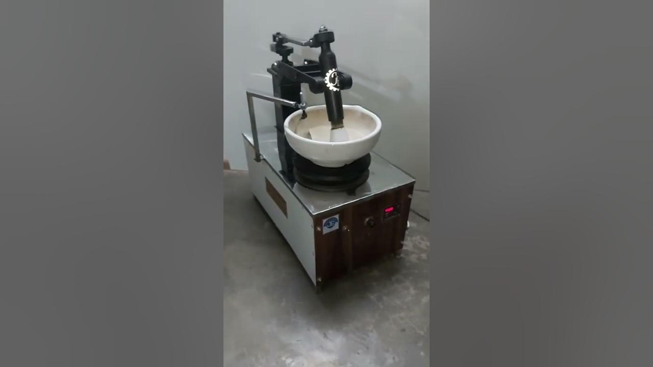 Automatic mortar and pestle machine (Multiple machine) with vfd technology - YouTube