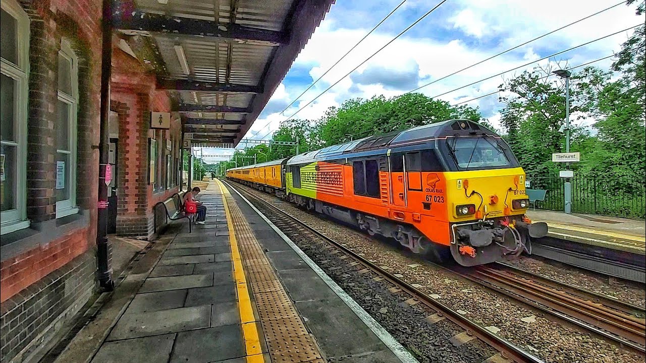 Colas Rail classes 67023 & 67027 | Tyseley L.M.D. to Bristol High Level ...