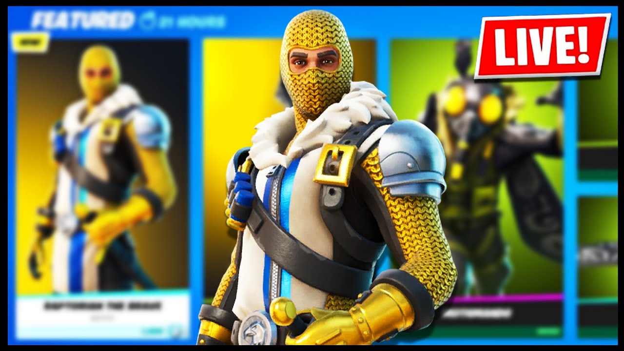 NEW 'RAPTORIAN THE BRAVE' SKIN OUT IN FORTNITE ITEM SHOP NOW ...