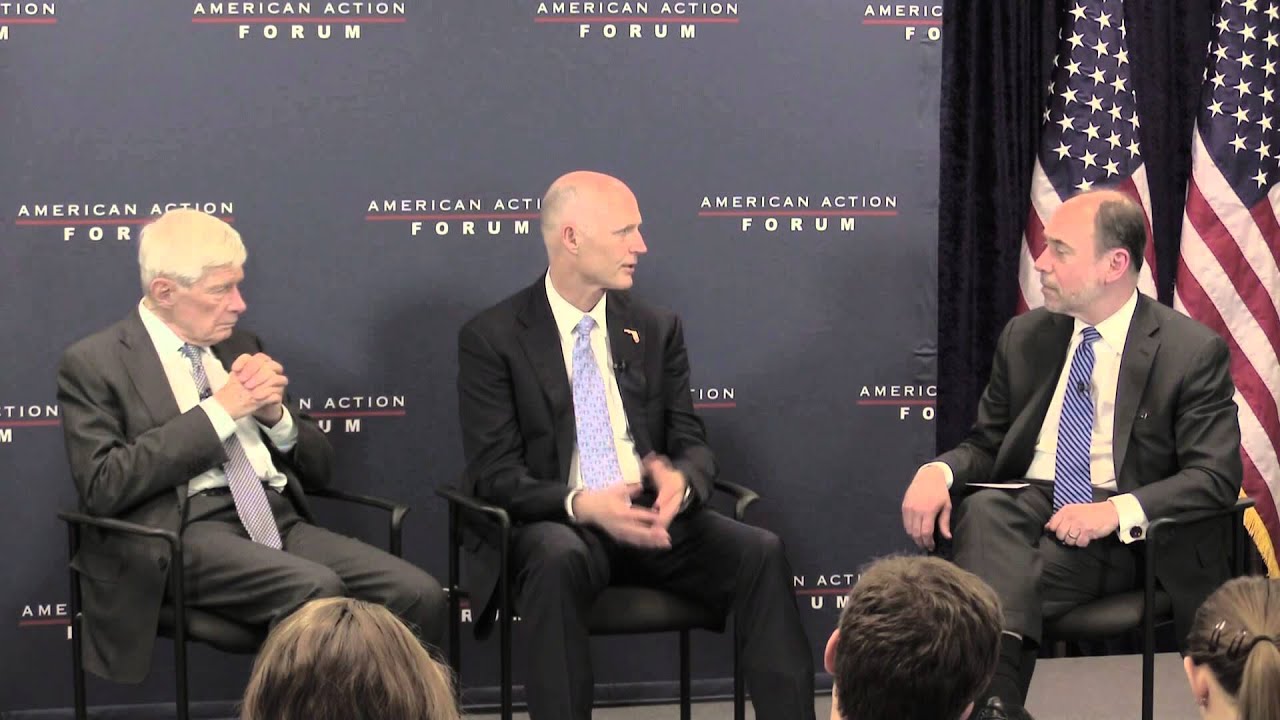 Fred Malek Lecture Series Featuring Governor Rick Scott - YouTube