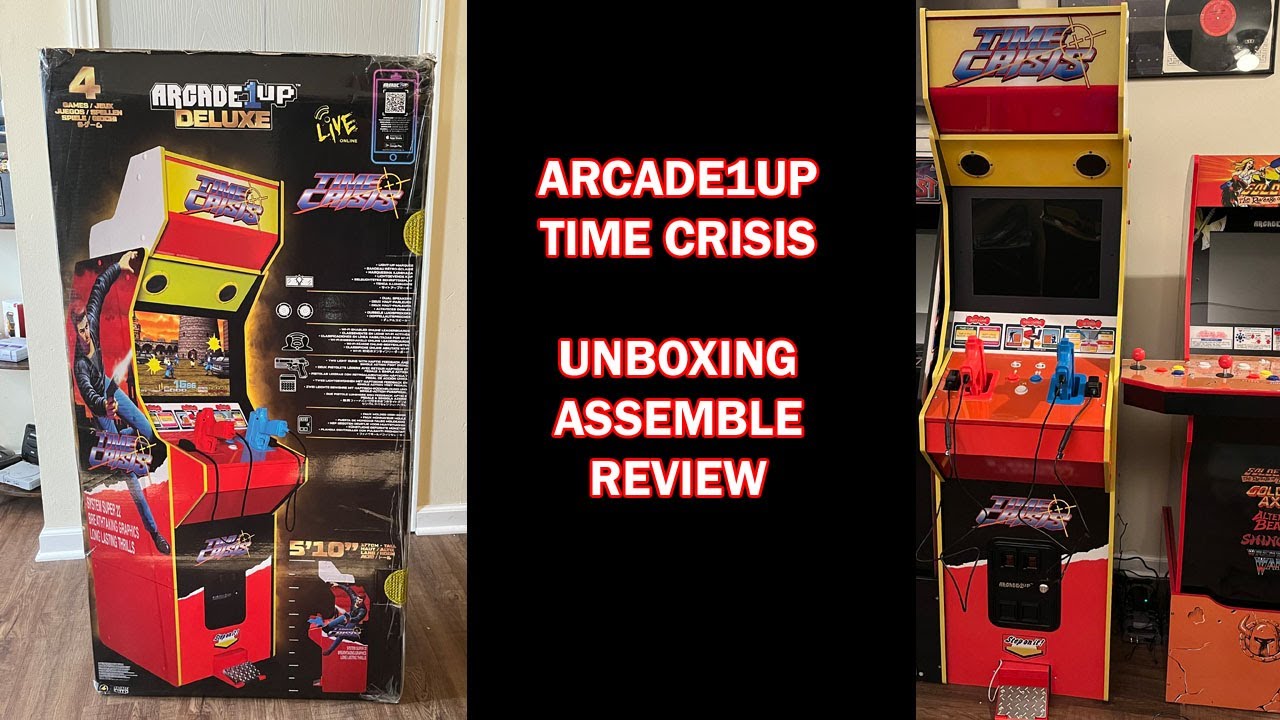 Time Crisis Arcade1up Unboxing, Assembly, and Review - YouTube