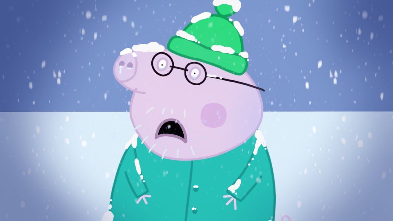 IT'S TOO COLD FOR DADDY PIG - YouTube