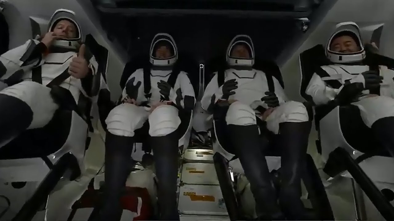 SpaceX Crew-2 “Endeavour” Crew Dragon recovery operations and ...