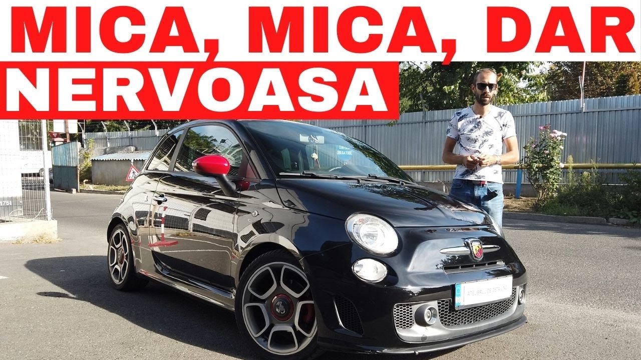 FIAT 500 Abarth, mic si iute - YouTube