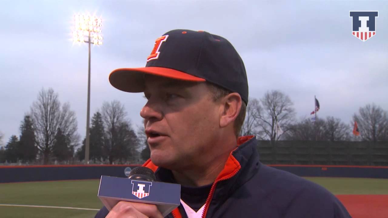 Illinois Baseball Coach Dan Hartleb Post-Game Interview 3/20/15 - YouTube