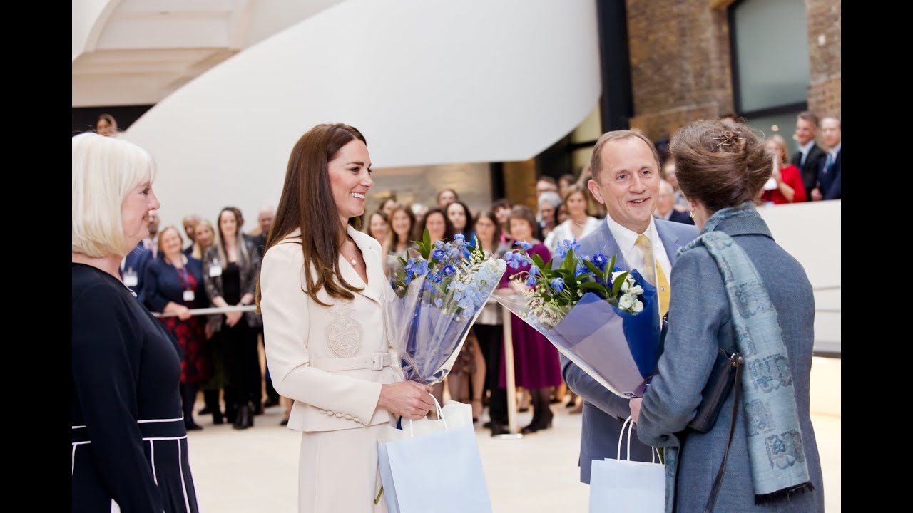 Duchess Kate and Princess Anne's first-ever Joint engagement - YouTube