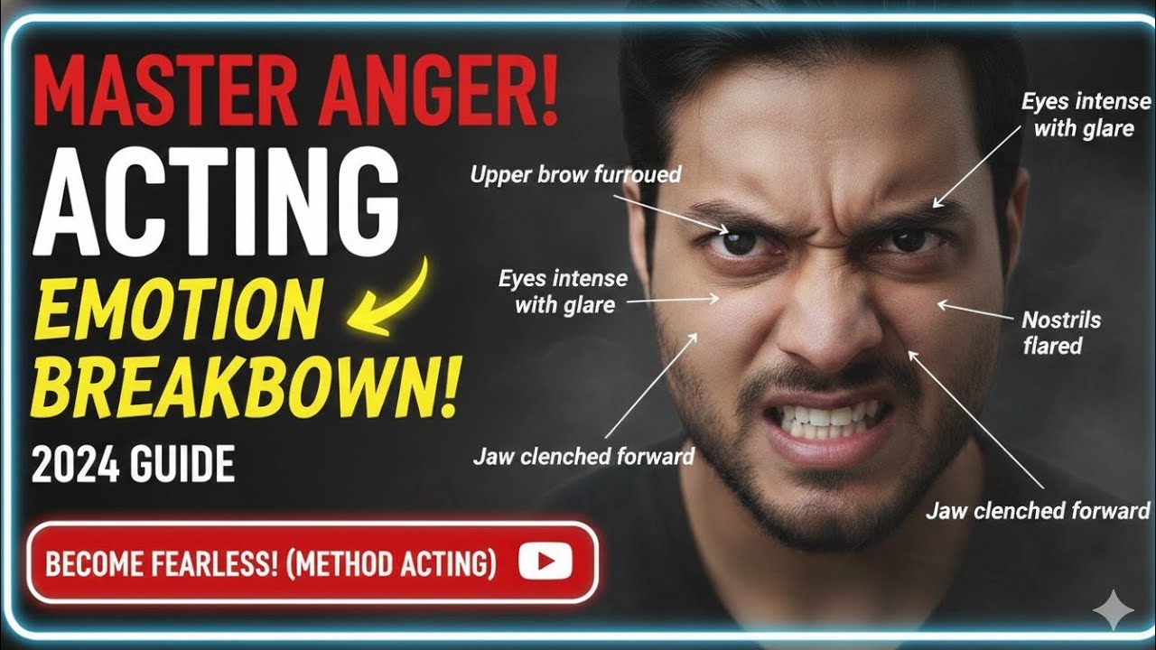 FACE Expression Training - "Anger & Disgust" - YouTube