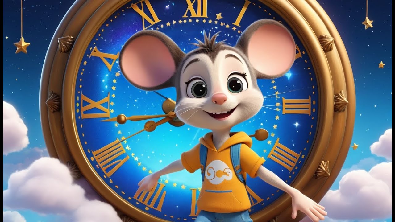 Hickory Dickory Mouse – Who Runs with the Clock | Fun Kids Nursery ...