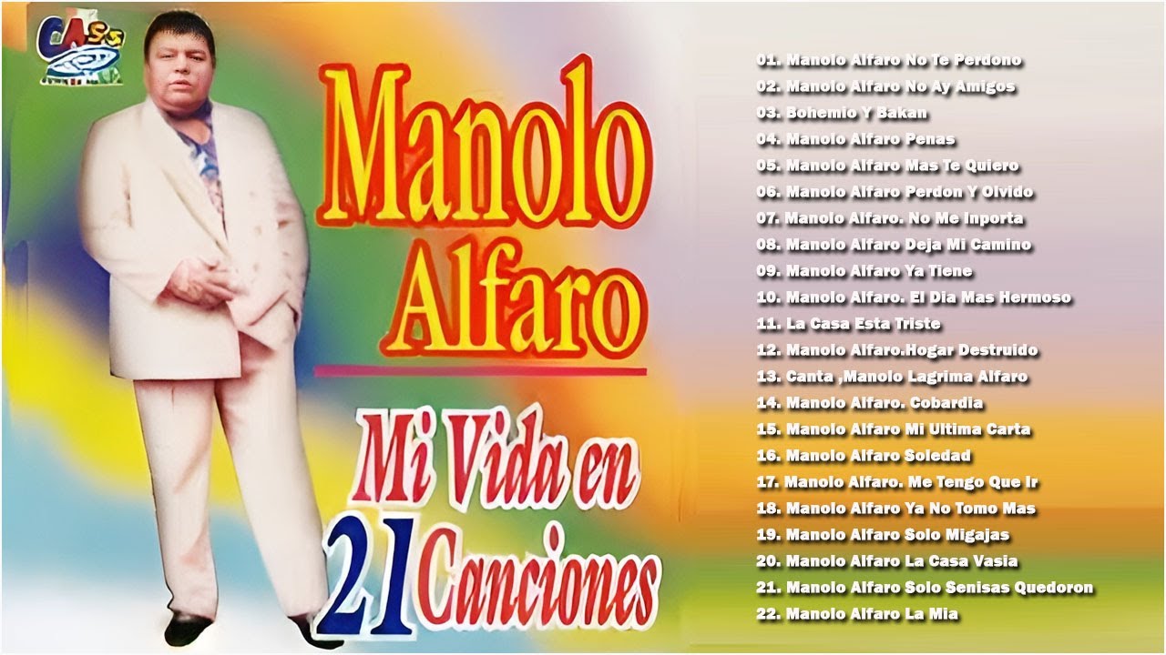Manolo Alfaro Sus Mejores Canciones 💋 30 Boleros Inmortales - YouTube