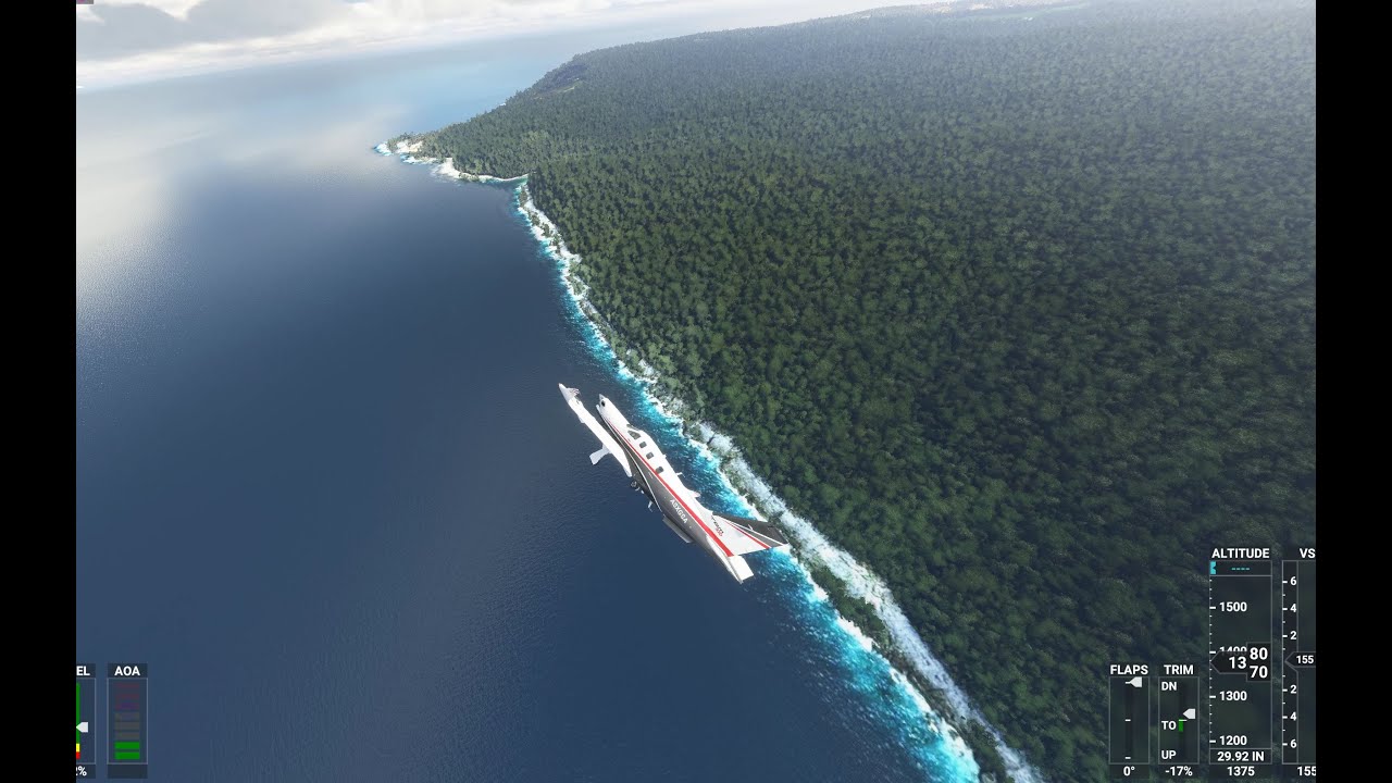Flight Simulator, Great Ocean Road, Australia [4K] - YouTube