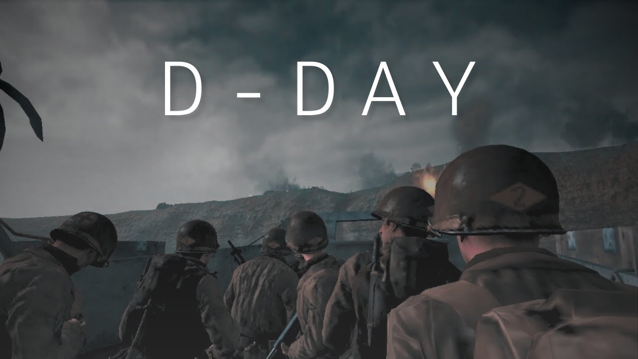 Call of Duty 2 - D-DAY Mission | The Battle of Pointe du Hoc - YouTube