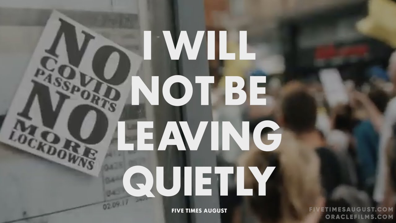 "I Will Not Be Leaving Quietly" by Five Times August (Music & Lyric ...