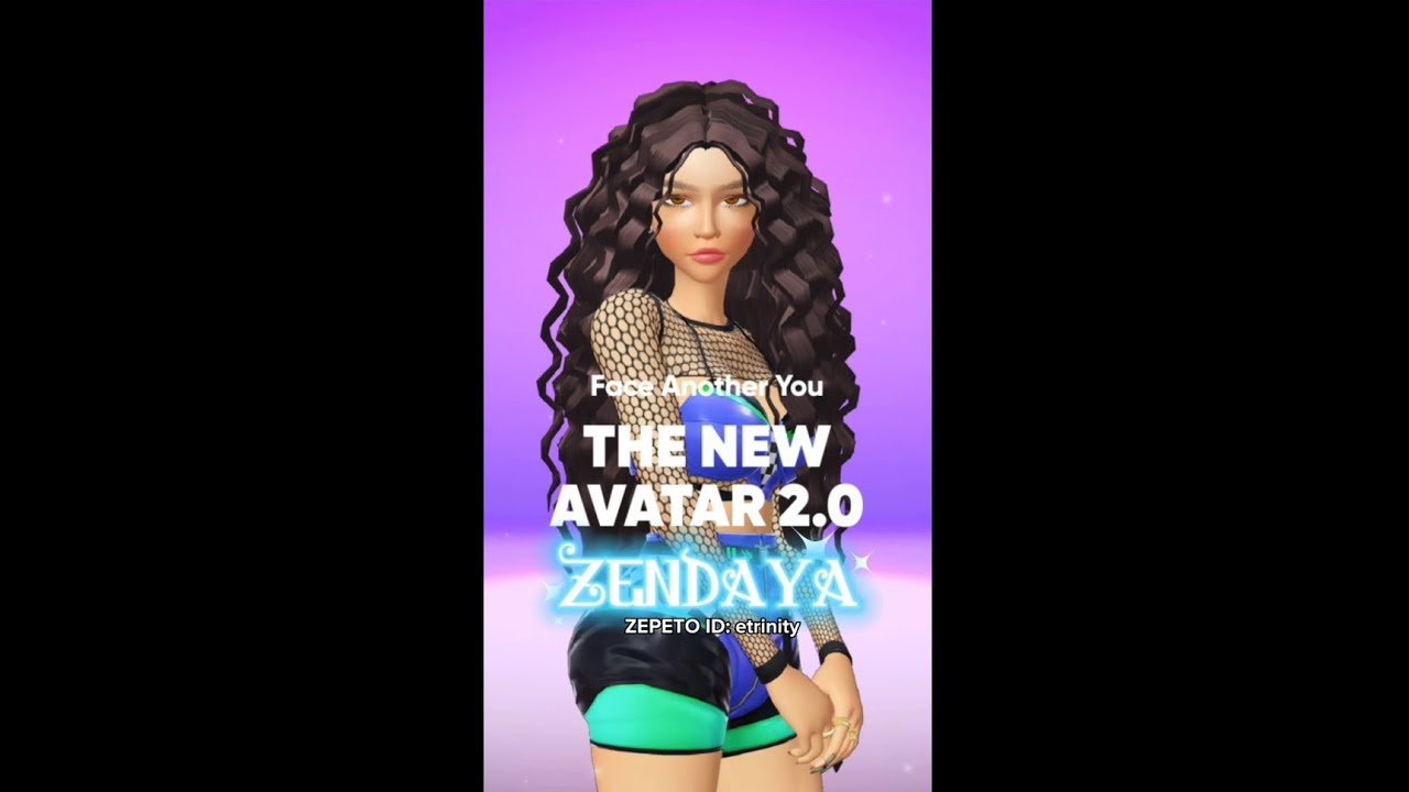 zepeto avatar 2.0 - zendaya - YouTube