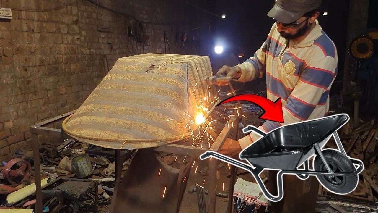 Amazing Manufacturing Process of Wheelbarrow | Unlock the Unbelievable ...