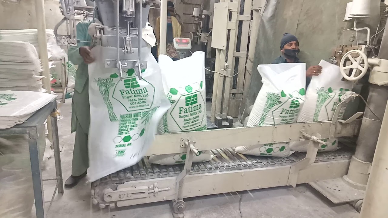 How making shugar and sugar paking - YouTube