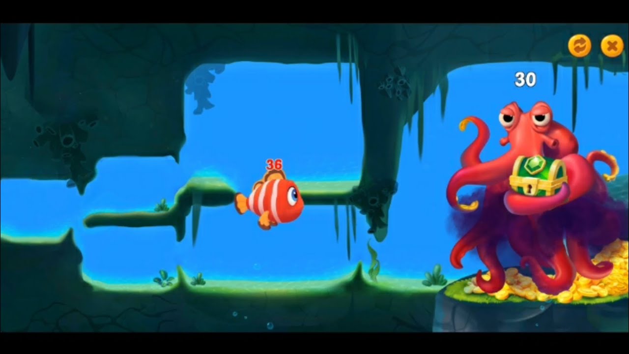 Fish vs Octopus - Fishdom - YouTube