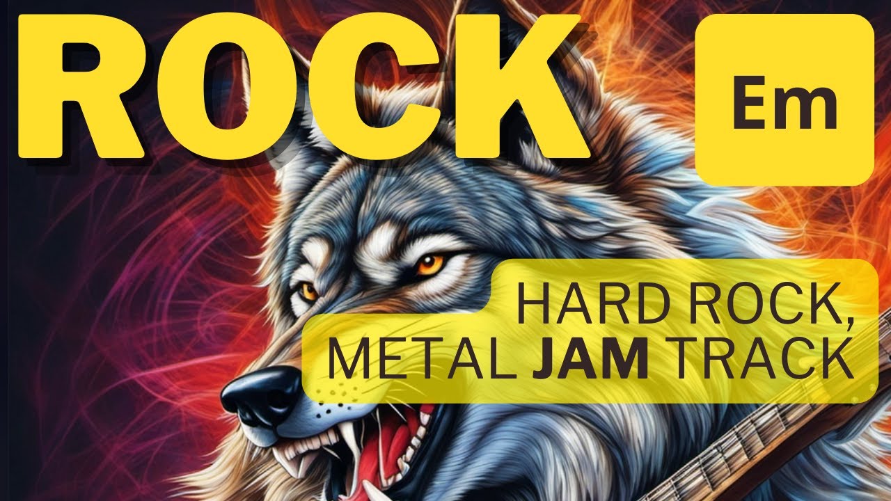 Hard Rock, Metal Jam Backing Track In Em 118 bpm - YouTube Music