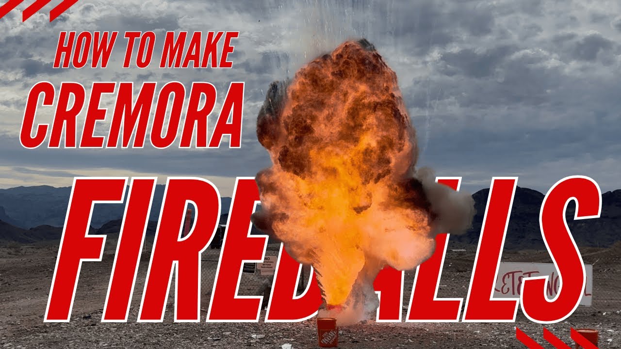 Cremora Fireballs: How Hollywood-Style Explosions Are Made - YouTube