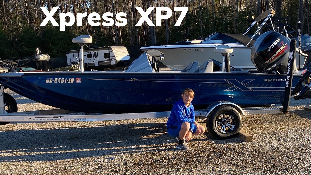 New Xpress XP7 Bass Boat - YouTube