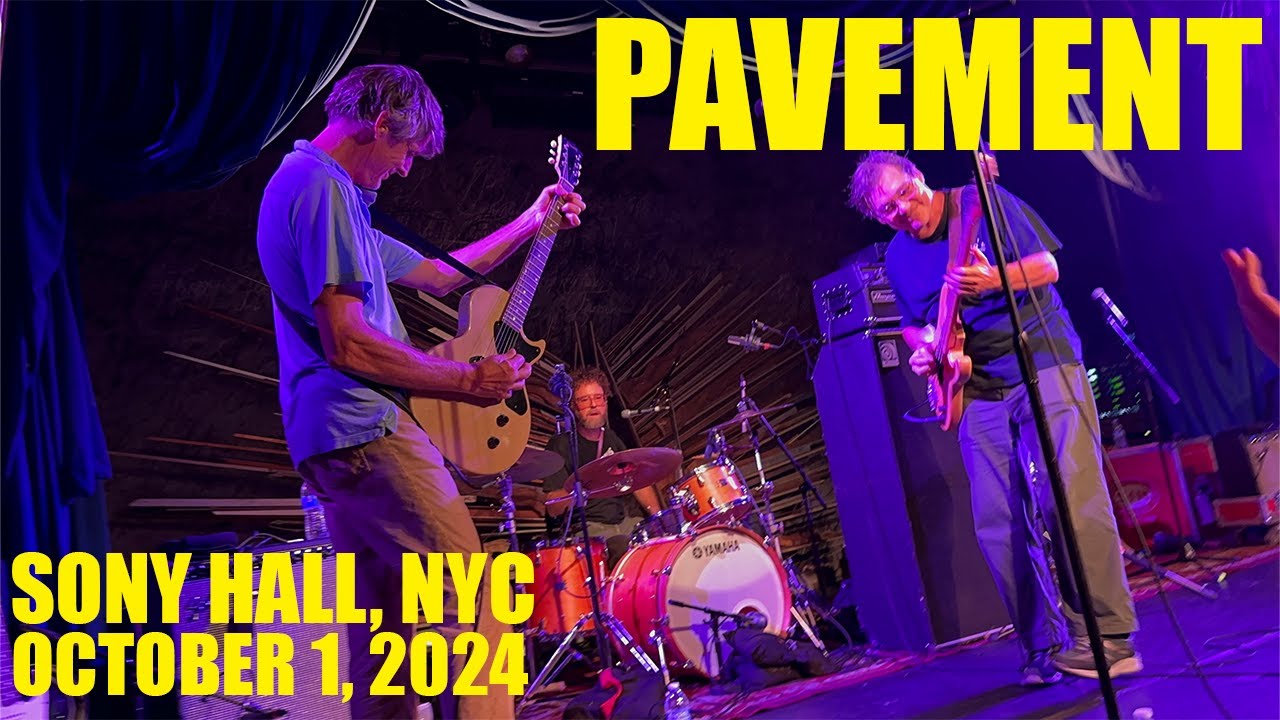 Pavement - Live at Sony Hall 10/1/2024 - YouTube
