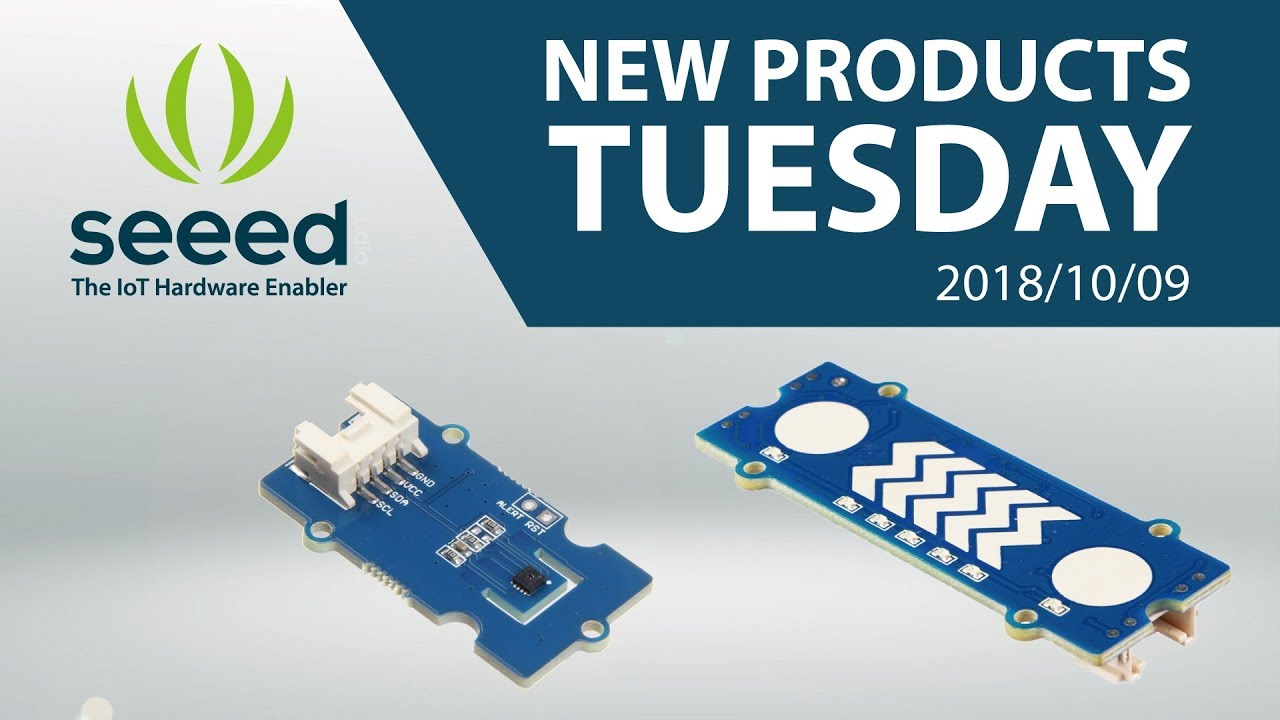 All new Grove Sensor Modules - #newproductsTuesday - YouTube