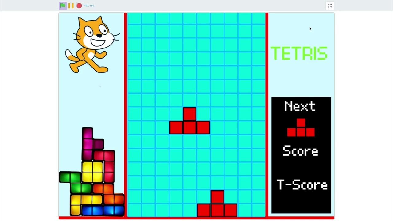 Game Tetris trên Scratch - YouTube
