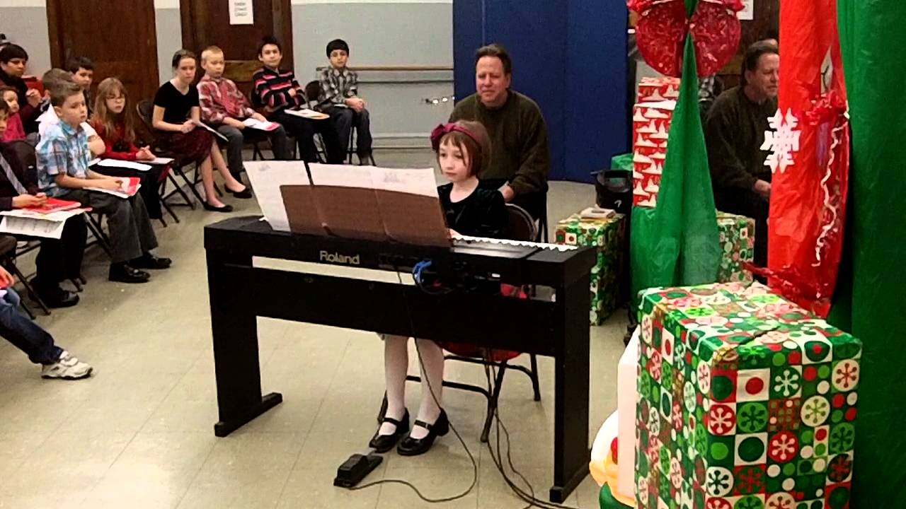 Bailey's Christmas Piano Recital - YouTube