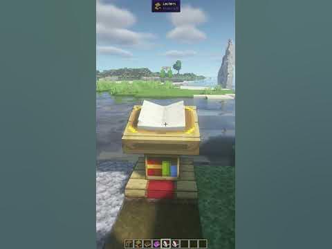 How to make lectern in Minecraft // Как сделать кафедру в Майнкрафте ...