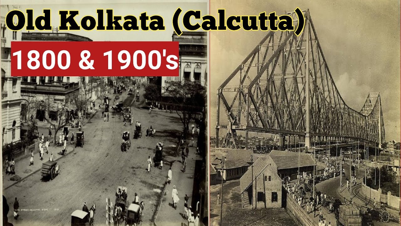 कोलकाता शहर की अनदेखी तस्वीरें ♥️|Old Photos of Calcutta|1800 And 1900s ...